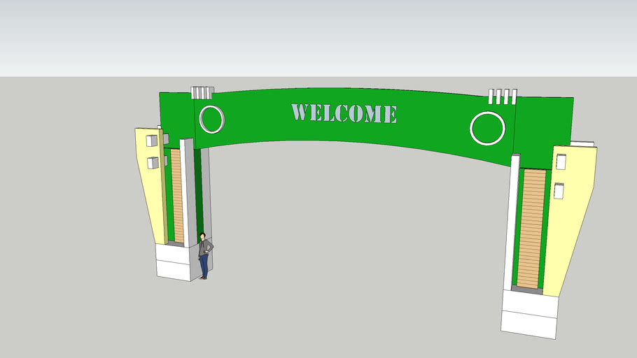 Welcome Arc | 3D Warehouse
