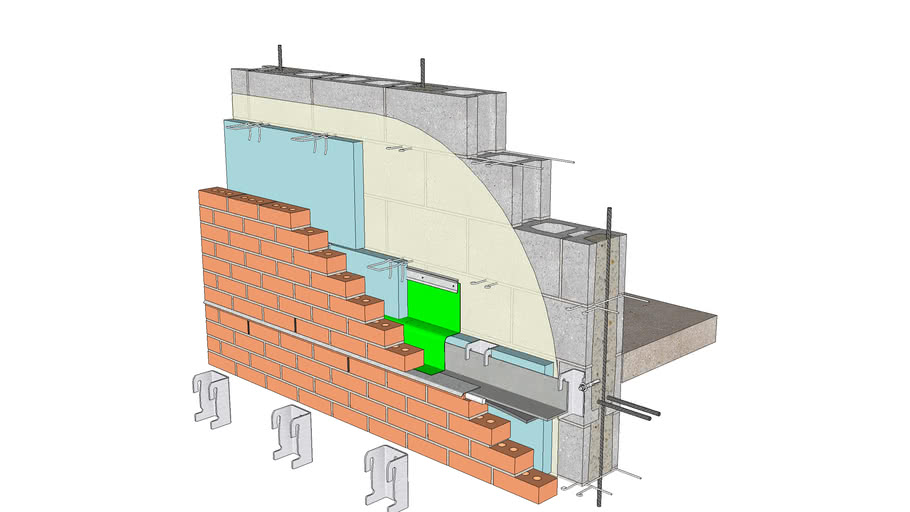 Cantilevered Shelf Angle Detailing