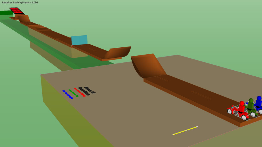 sketchyphysics 2 motorcycle racing | 3D Warehouse