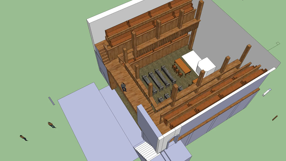 trial court room | 3D Warehouse