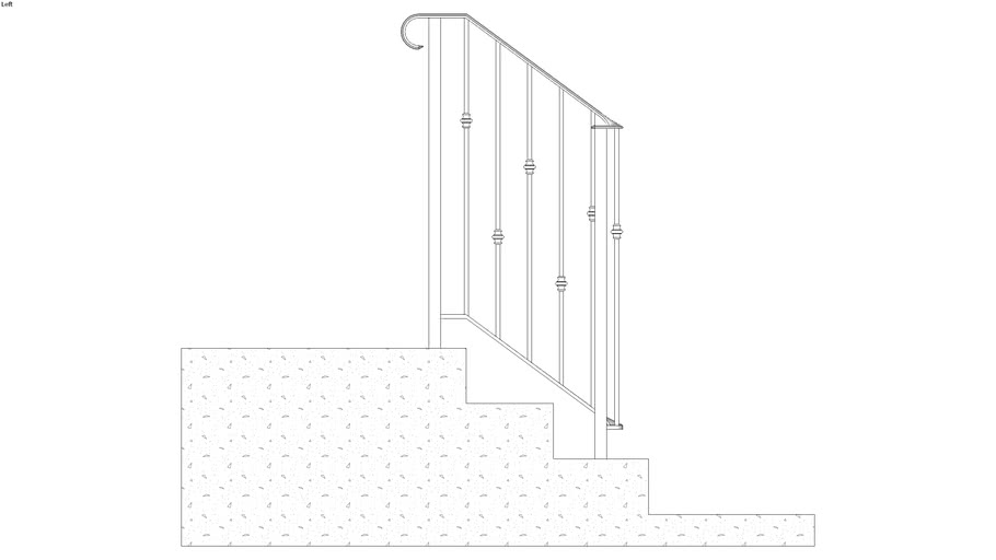 Steel Handrail | 3D Warehouse