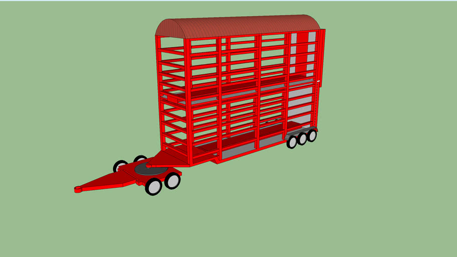 2 Tier Low Loader | 3D Warehouse