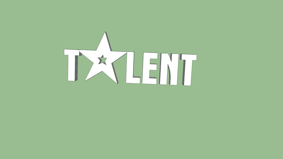Got Talent logo | 3D Warehouse