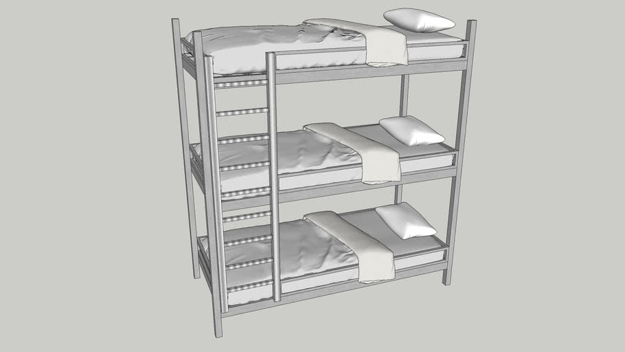 Bunk Bed | 3D Warehouse