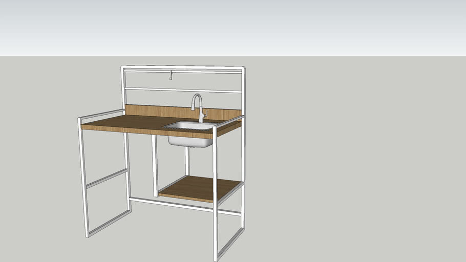 Mini Kitchen Unit | 3D Warehouse