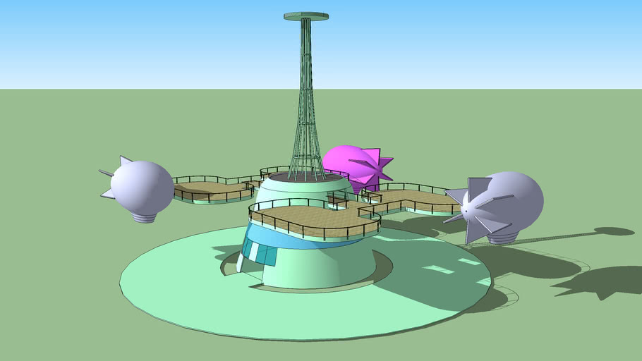 Berth for airships | 3D Warehouse