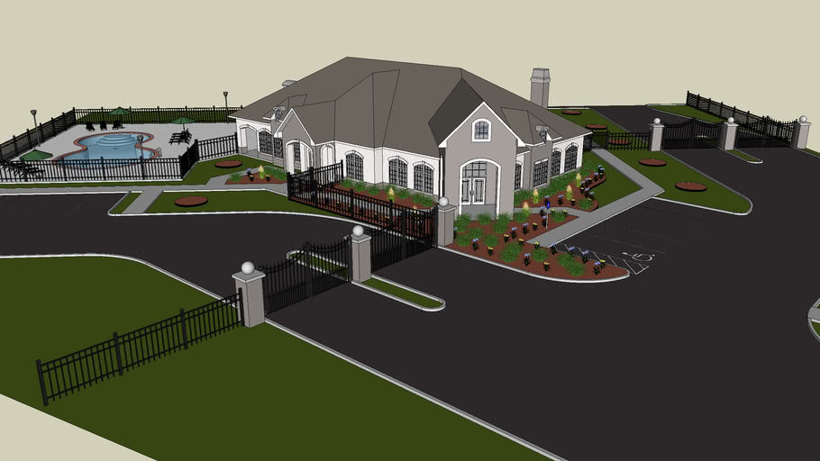 Pointe Clubhouse | 3D Warehouse