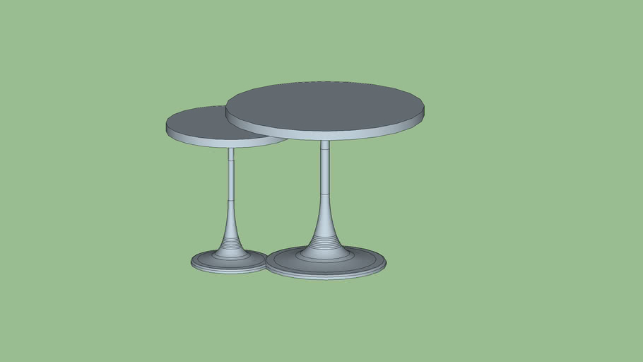 Nested Accent Table | 3D Warehouse