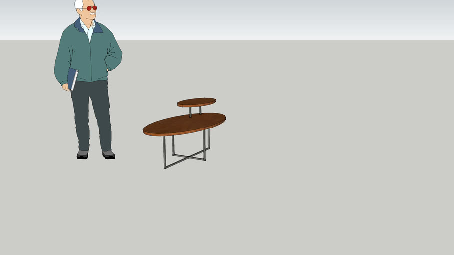 Oval Coffee Table | 3D Warehouse