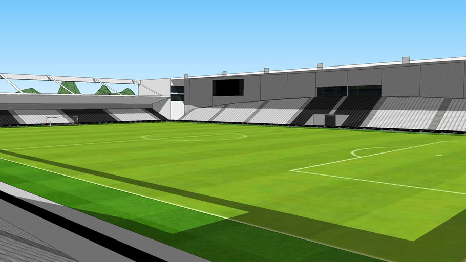 Small Modern Stadium | 3D Warehouse