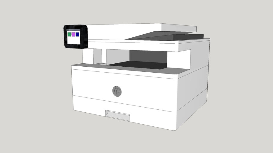 IMPRESORA LASER HP | 3D Warehouse