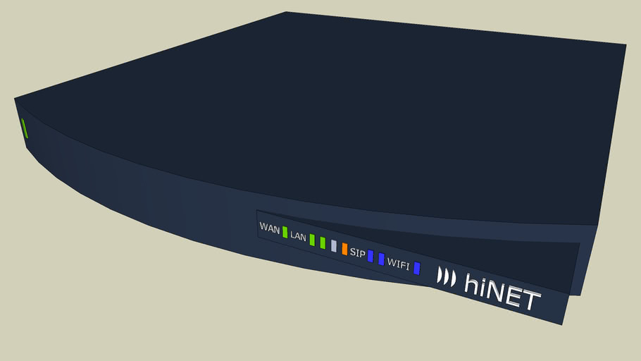 hiNET Router | 3D Warehouse