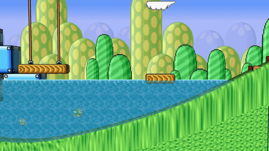 super mario bros 3 - grassland | 3D Warehouse