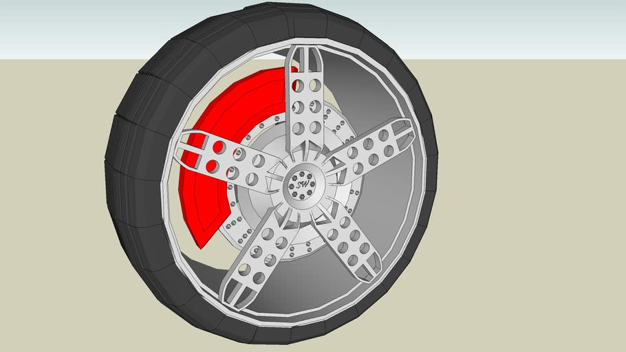 SW concept racing wheel | 3D Warehouse