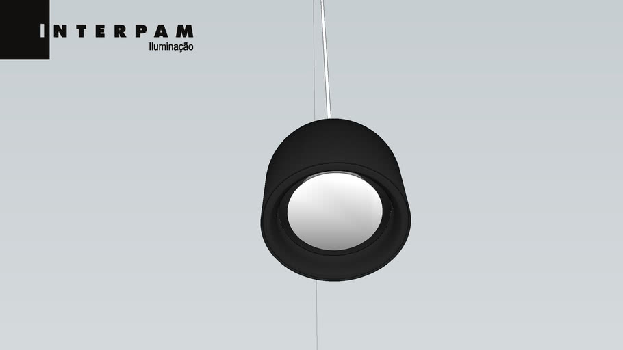 01 5354 - PENDENTE THEO AR111 INTERPAM | 3D Warehouse