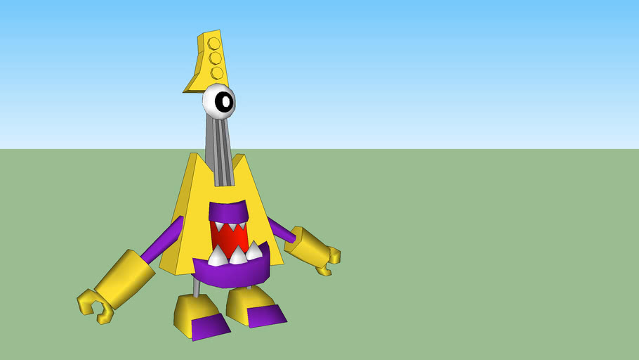 Mixels CAM-styled Jamzy | 3D Warehouse