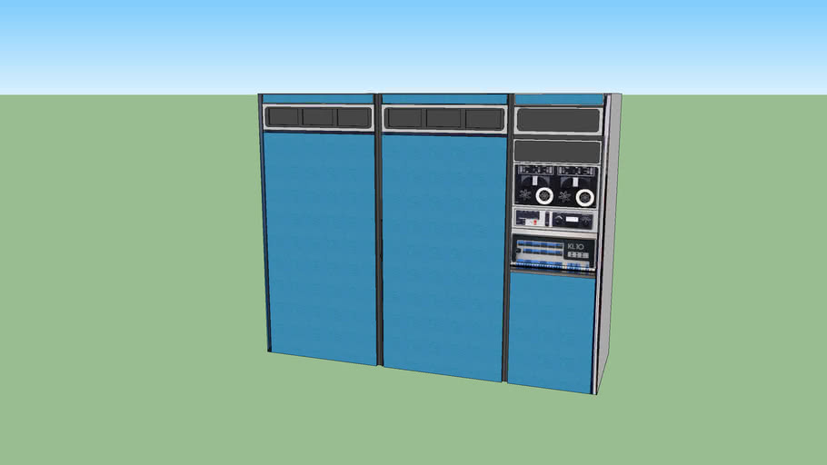 Digital (DEC) (DECSystem 10/ PDP-10) mainframe computer | 3D Warehouse