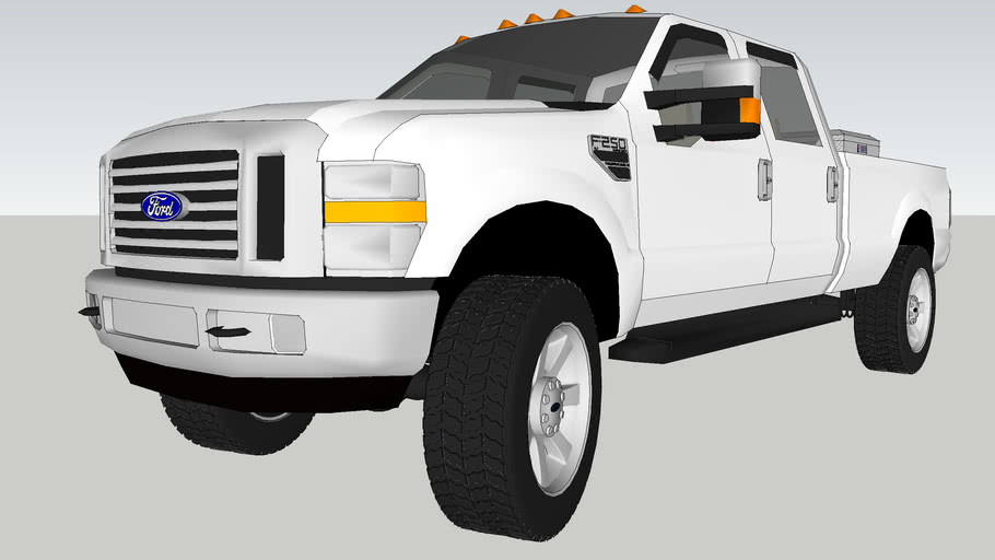 Ford F-250 XLT Super Duty - Powerstroke Diesel | 3D Warehouse