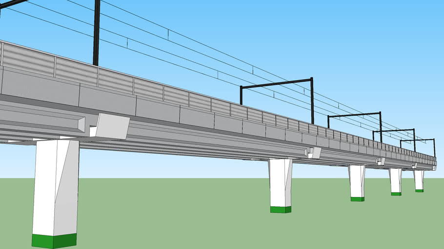 Manila LRT 1 viaduct | 3D Warehouse