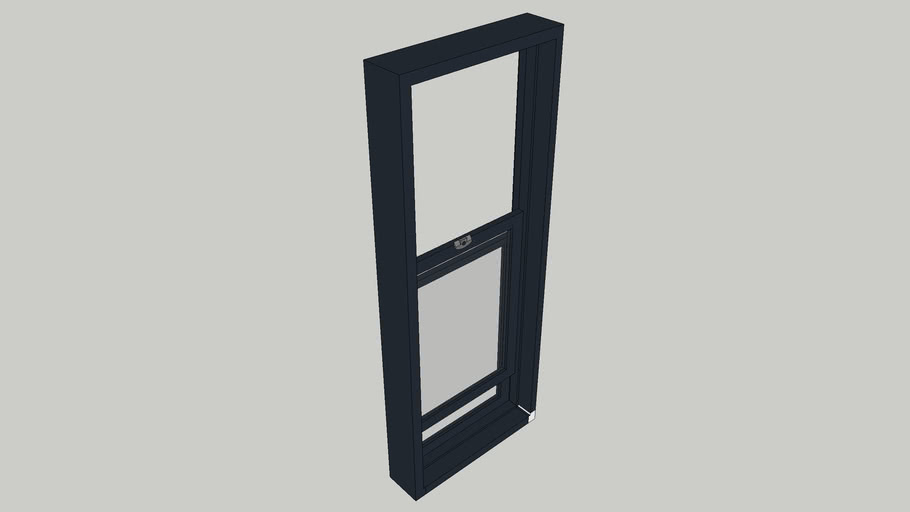 Double Hung Window Aluminium | 3D Warehouse