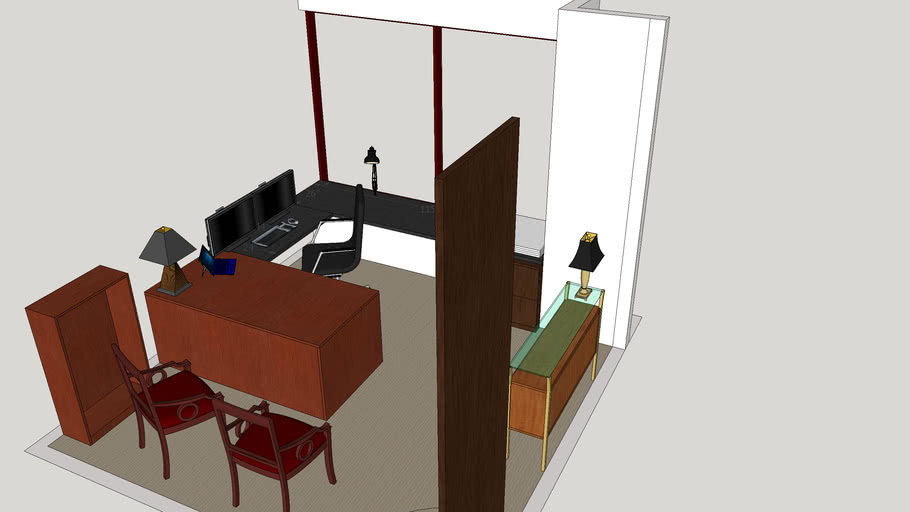 Office layout | 3D Warehouse