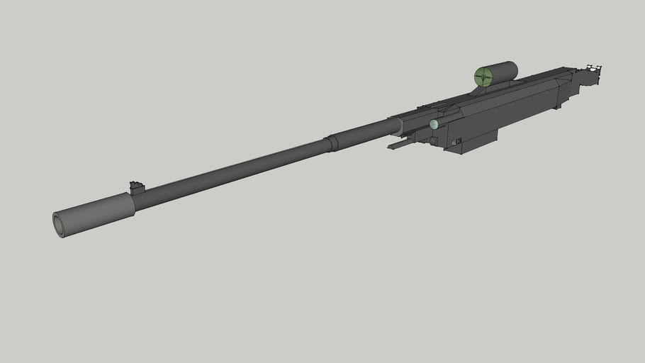 UN sniper rifle (fictional) | 3D Warehouse
