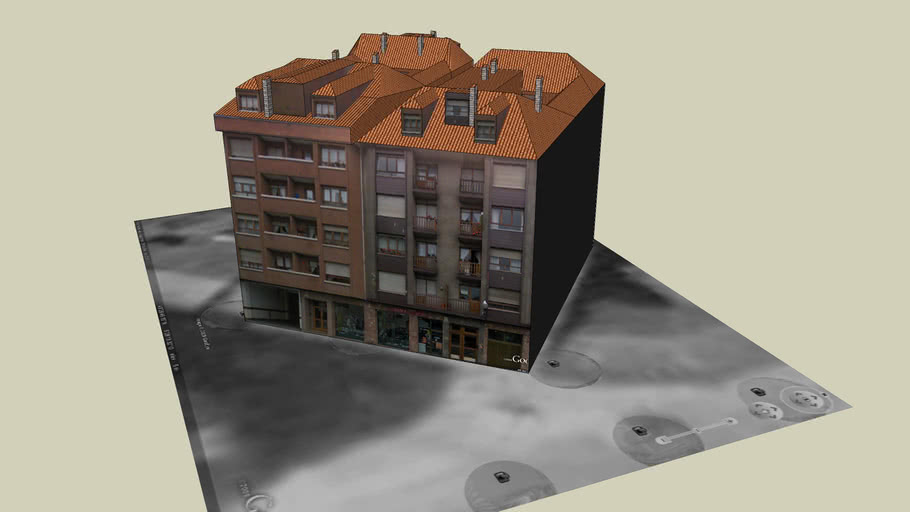 edificio de viviendas | 3D Warehouse