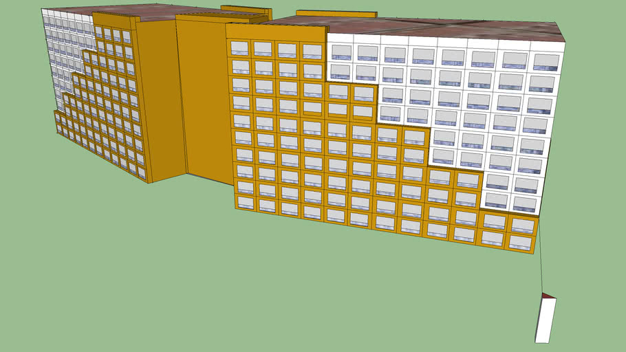 Edificio no. 1del Hotel The Grand Mayan de Nuevo Vallarta | 3D Warehouse