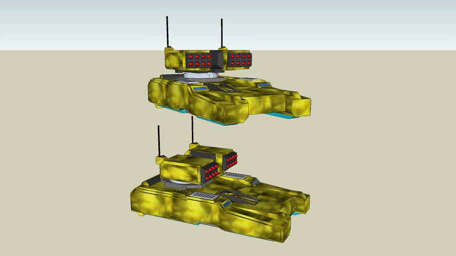 GDI hover MLRS | 3D Warehouse