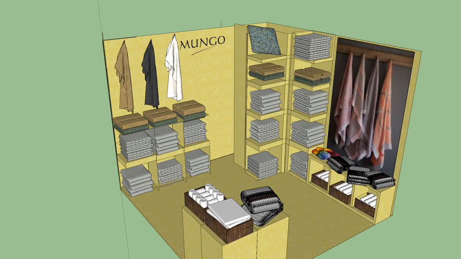 Mungo stand 100% design | 3D Warehouse
