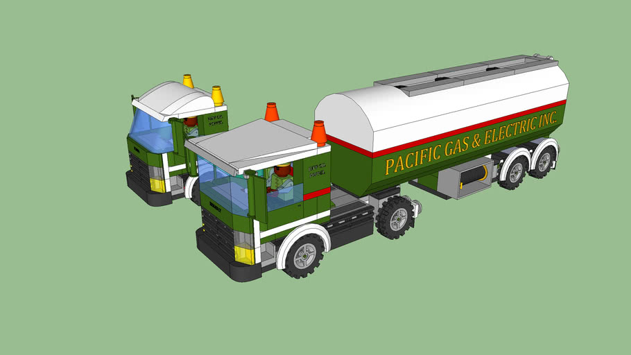Lego Tankwagen | 3D Warehouse