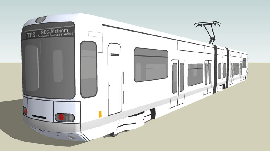 Tramway Français Standard | 3D Warehouse