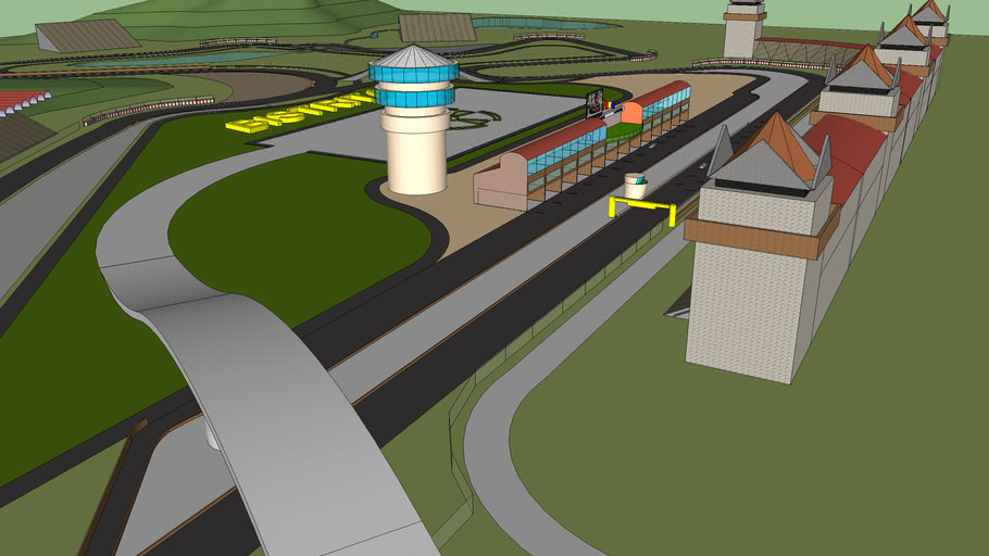 Circuitul Marelui Premiu de Formula 1 (Bistrita - Romania) | 3D Warehouse