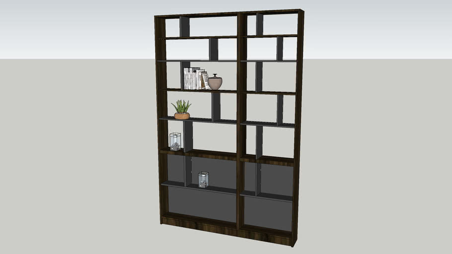 Bookcase-Partition | 3D Warehouse