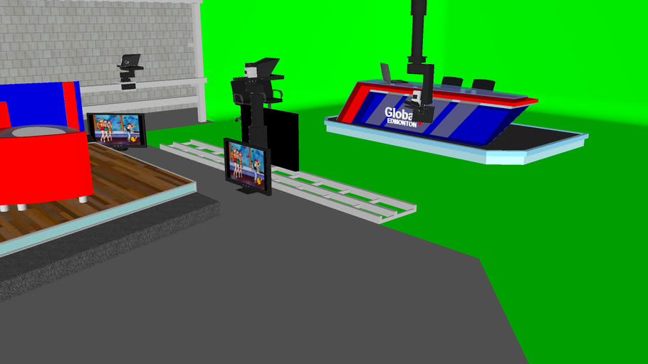 (CITV-DT) Global Edmonton Studio, Revised Since Mid-2013 | 3D Warehouse