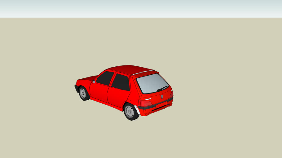 peugeot 106 MK1 | 3D Warehouse