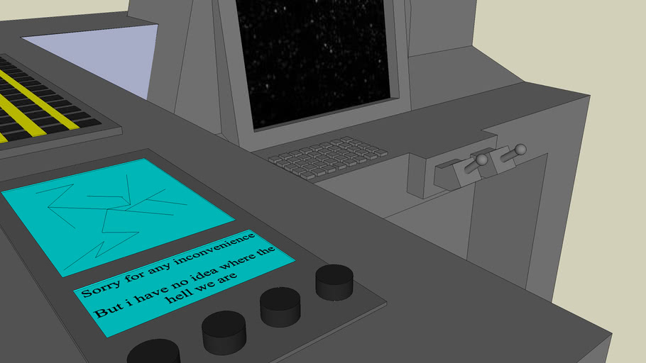 Navigation control console M.K 2 | 3D Warehouse