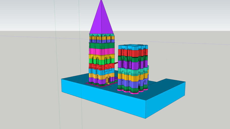 Chartres cathedral west | 3D Warehouse