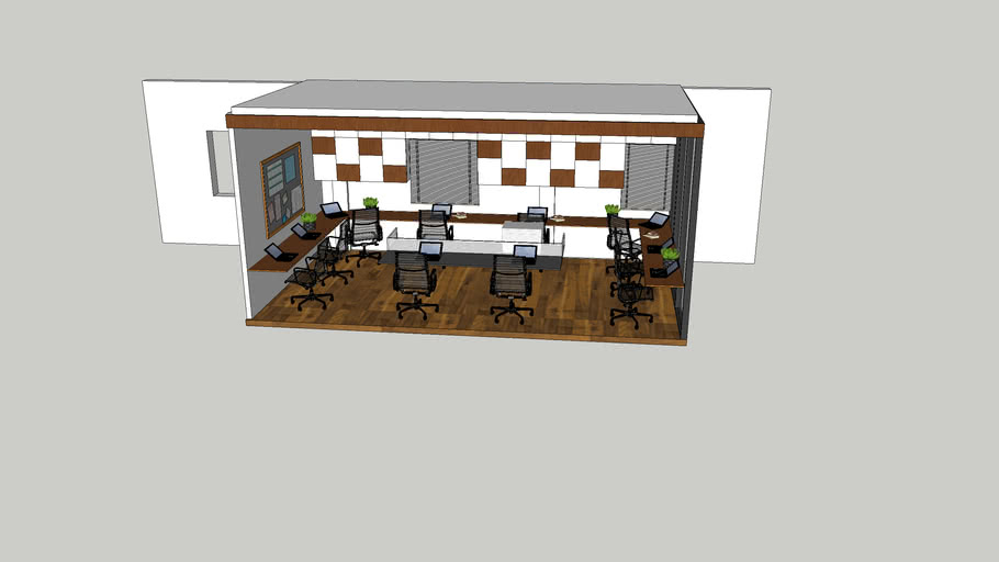 Office workspace | 3D Warehouse