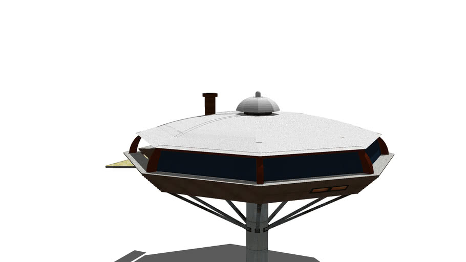 'Chemosphere' from John Lautner... | 3D Warehouse