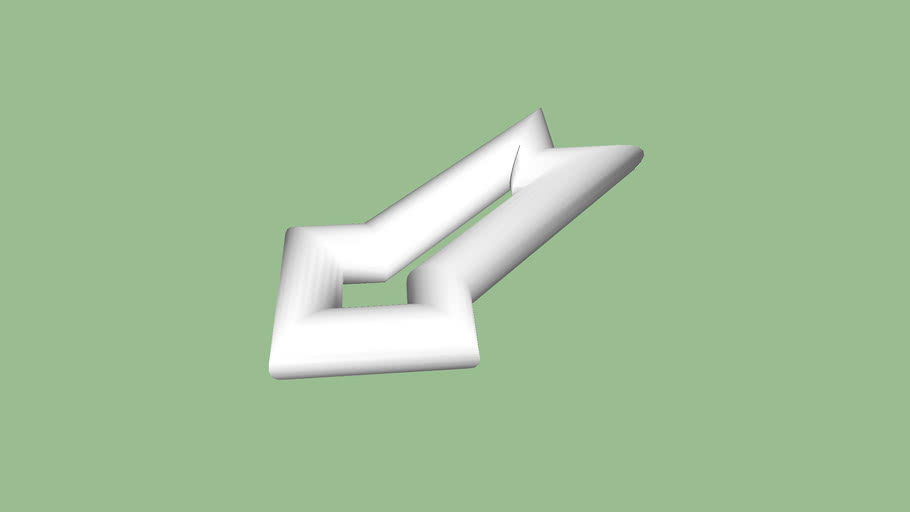 Fleche en 3D | 3D Warehouse