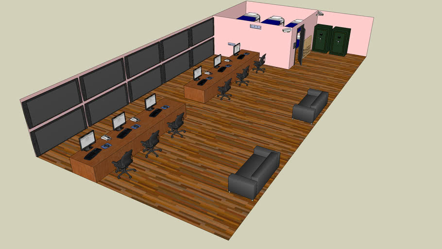 Security Room | 3D Warehouse