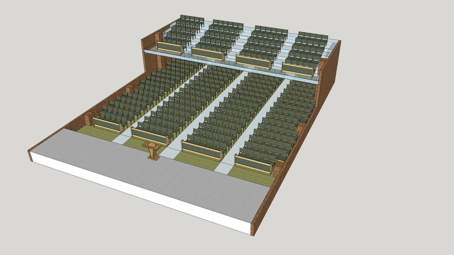 pulpit , church chair | 3D Warehouse