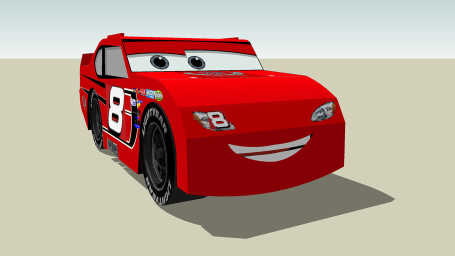 Dale Earnhardt Jr from Pixars Cars | 3D Warehouse