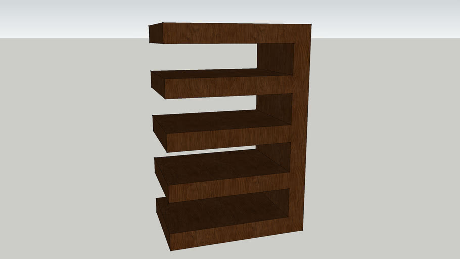 book rack | 3D Warehouse