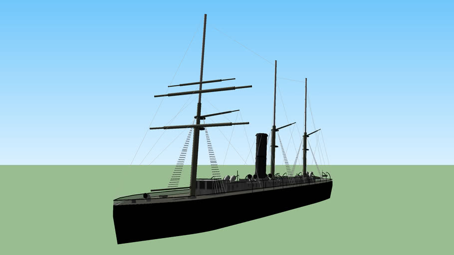 SS City of Rio de Janeiro | 3D Warehouse