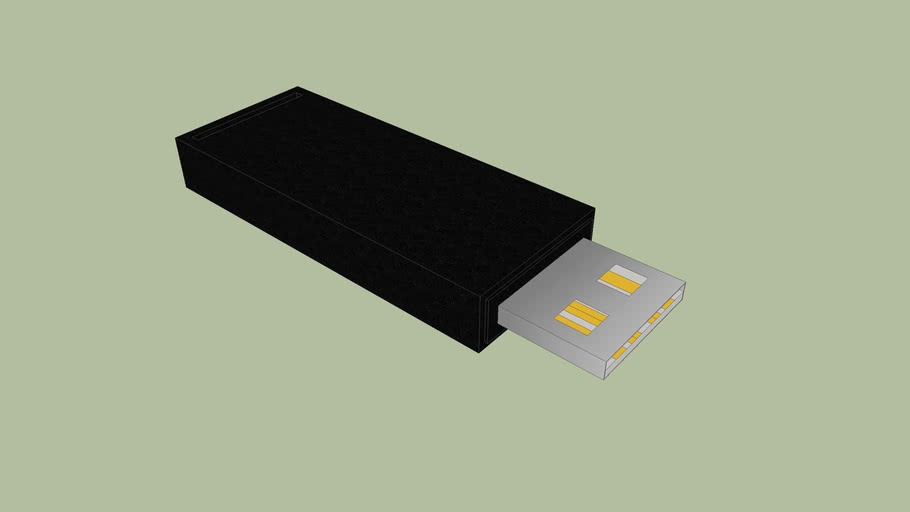 very simple USB-stick | 3D Warehouse