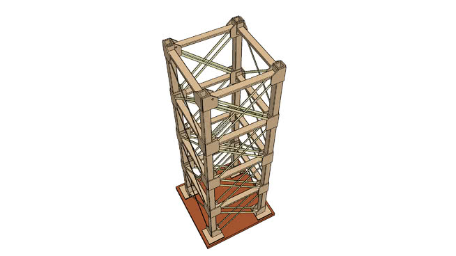 DIY #2 - Cardboard Tower (v1.1) | 3D Warehouse
