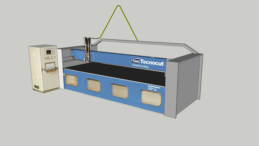Tecnocut Water jet | 3D Warehouse