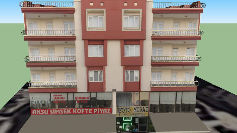 AKSU SIMSEK KOFTE PIYAZ (Aksu Simsek Meatballs And Salad Shop) | 3D ...